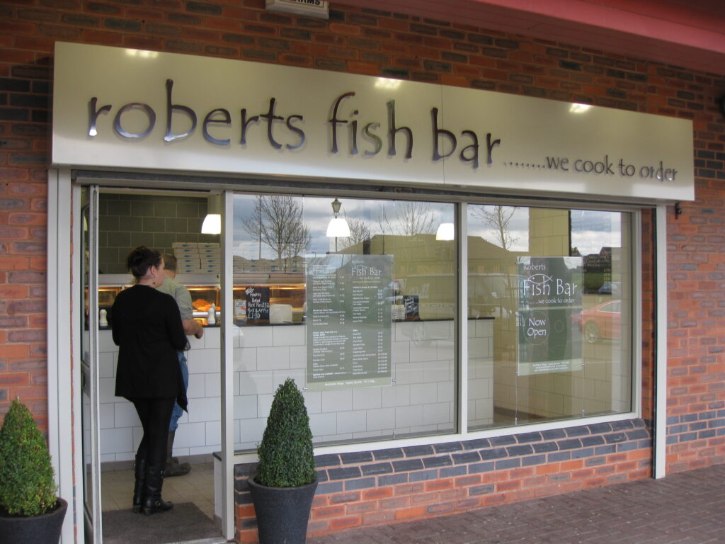 Roberts Fish Bar, Ingleby Barwick - GT Sign & Print